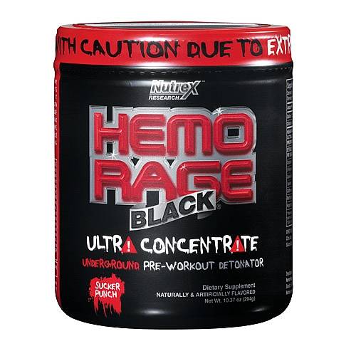 Nutrex Hemo rage black ultra concentrate 265g - CorposFlex