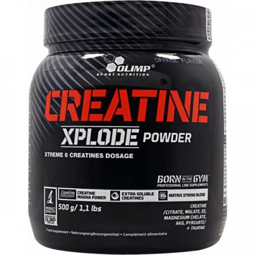 Olimp Creatine Xplode Powder 500g 6 Creatinas - CorposFlex