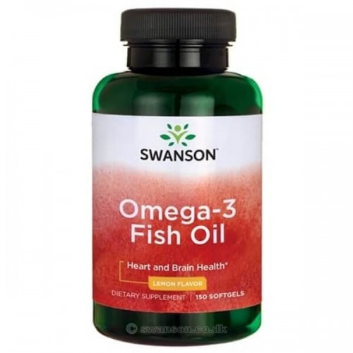 Swanson Omega 3 Fish Oil 150 Softgels Cápsulas - CorposFlex